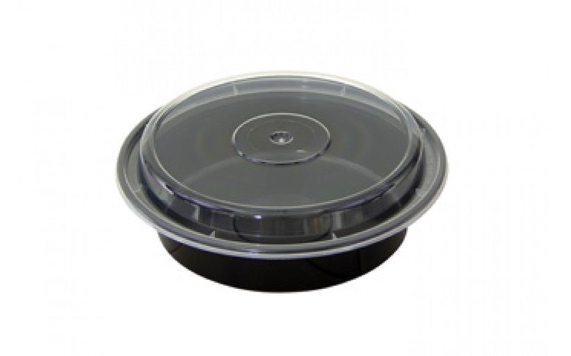 BM32 - Black Microwavable Container 32oz 150ct – Lexipak
